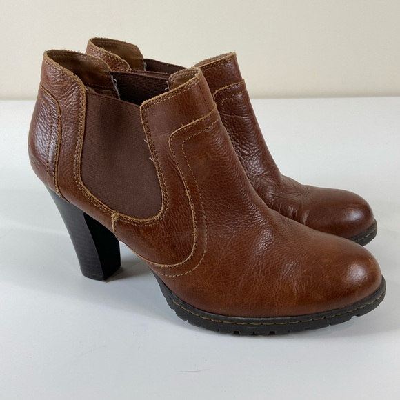 Born | Shoes | Born Boc Tonya Leather Heeled Ankle Boots Womens | Poshmark